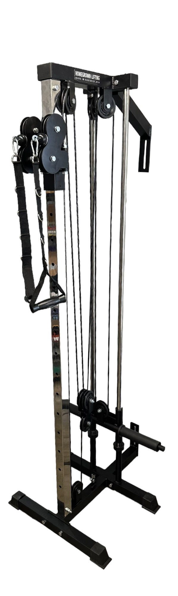 Wall Mounted Cable Pulley Tower – Homegrown Lifting